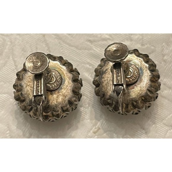 Miriam Haskell | Jewelry | Miriam Haskell Earrings White Ceramic Glass ...